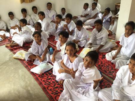 Children Sil Program for Wesak Poya